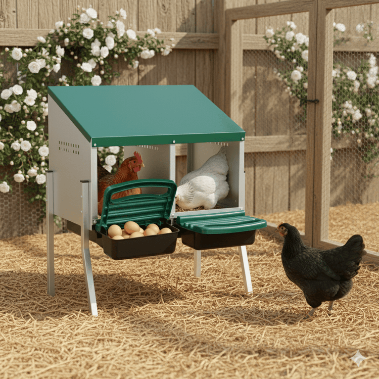 Chicken Nesting Boxes & Rollaway Laying Boxes Australia | Pets Gear