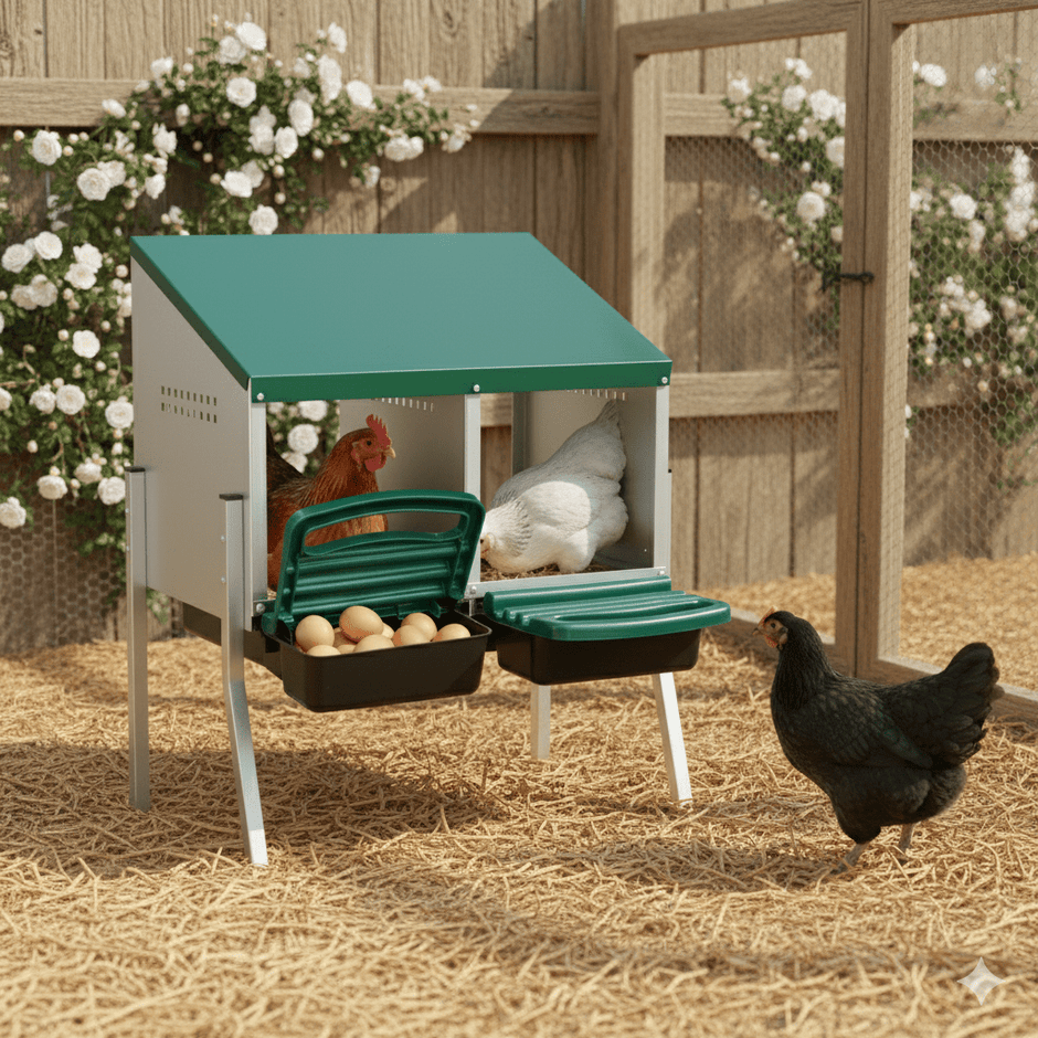 Chicken Nesting Boxes & Rollaway Laying Boxes Australia | Pets Gear