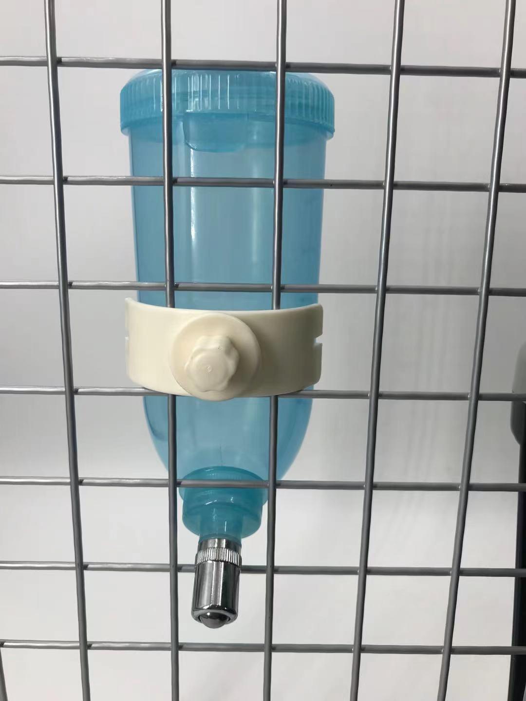 500ml Dog Cat Hamster Rabbit Water Bottle Hanging Drinking Dispenser F