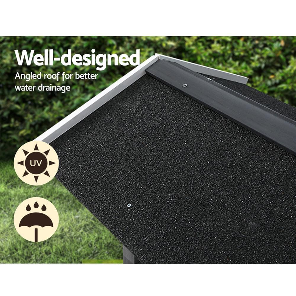Outdoor Pet House for Cat Rabbit Small Dog | Free-standing structure