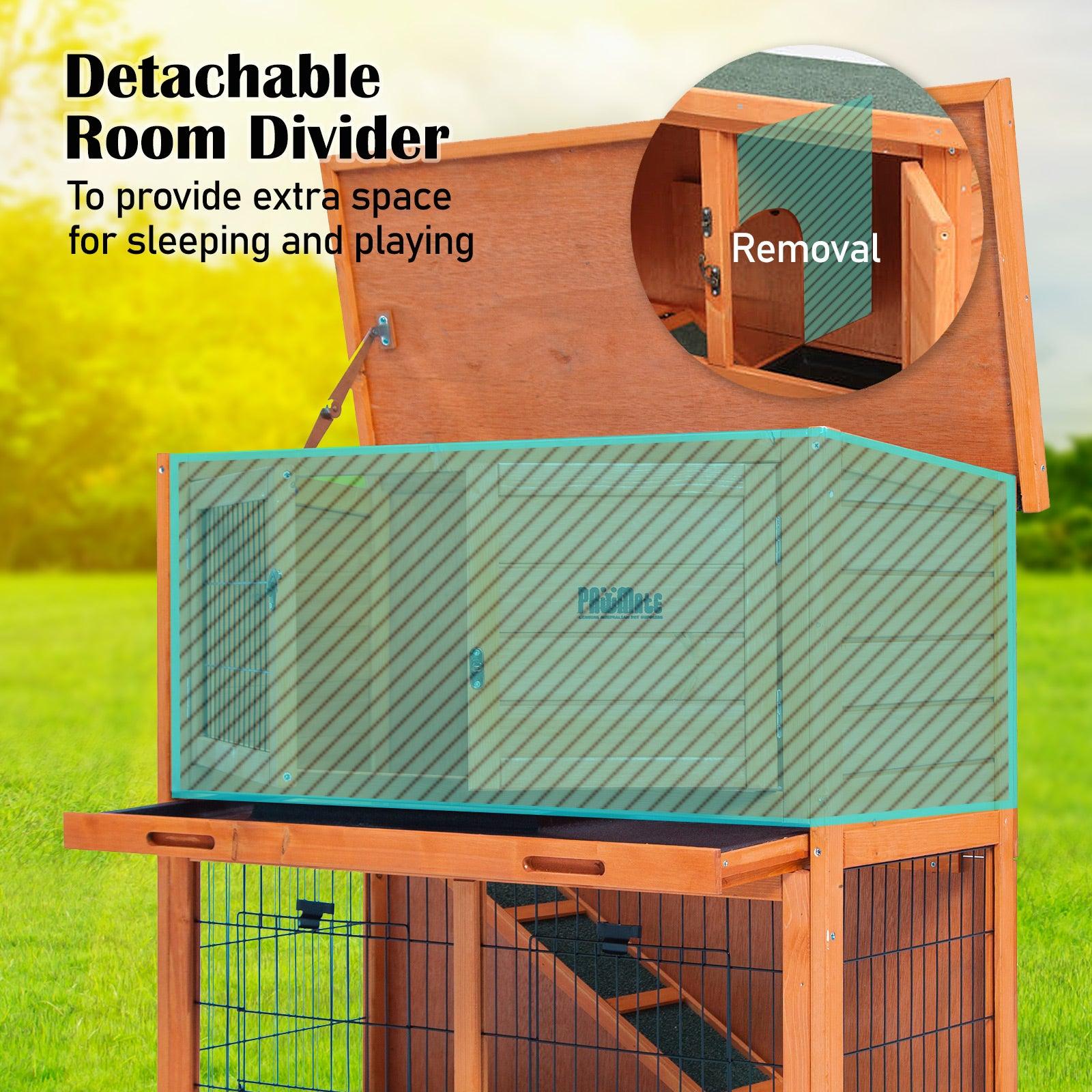 Rabbit Hutch Two Storey | Pets Gear