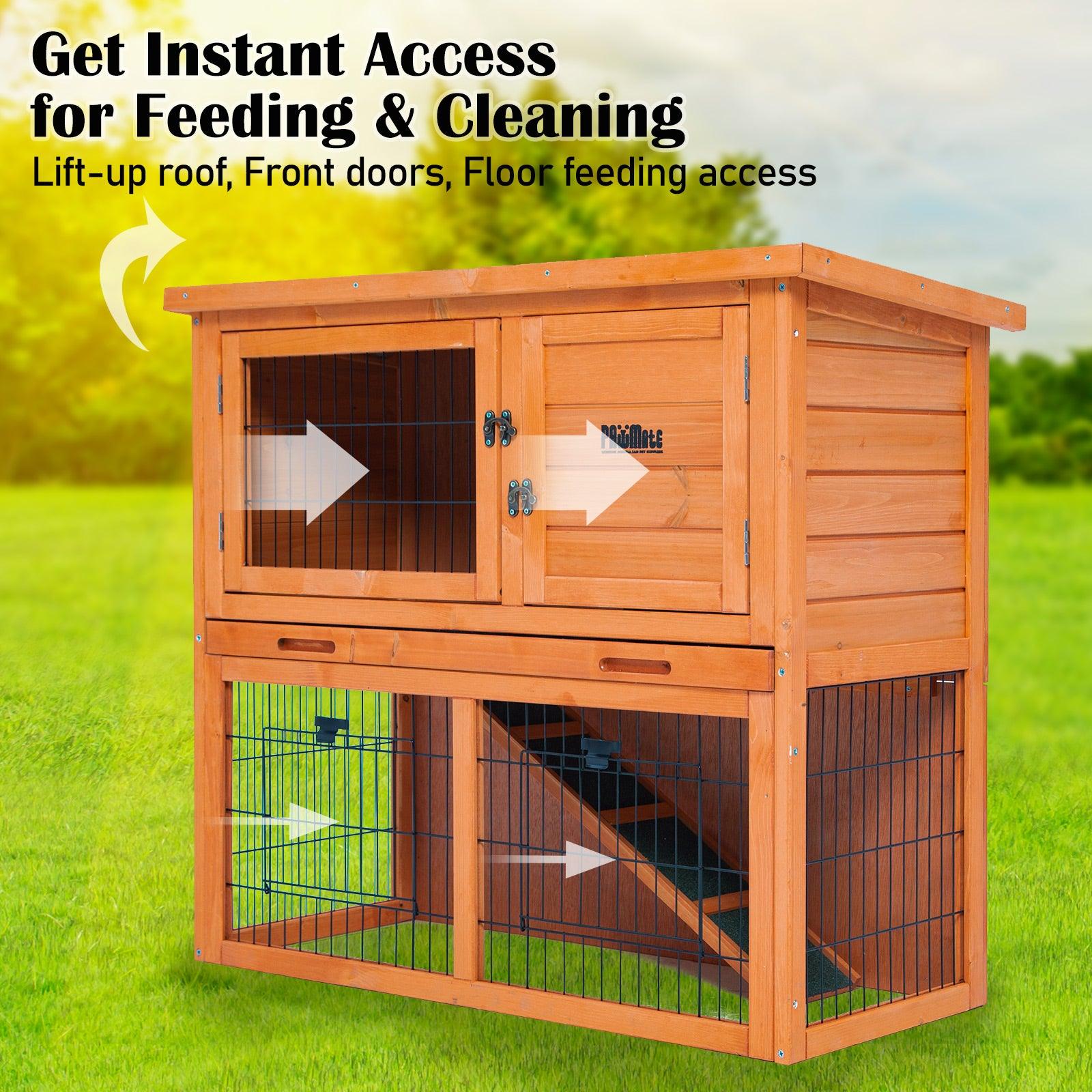 Rabbit Hutch Two Storey | Pets Gear